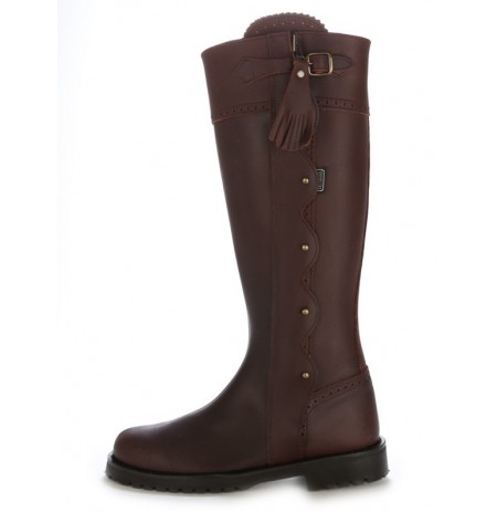 EXCLUSIVE LEATHER BOOTS FOR HUNTING Real leather hunting boots with ...